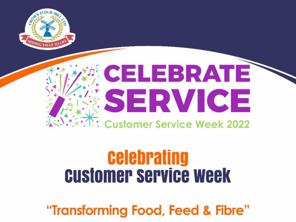 Customer Service Week 2022 - Crown Flour Mill Ltd